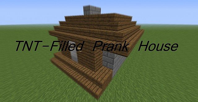 TNT-Filled Prank House Minecraft Map
