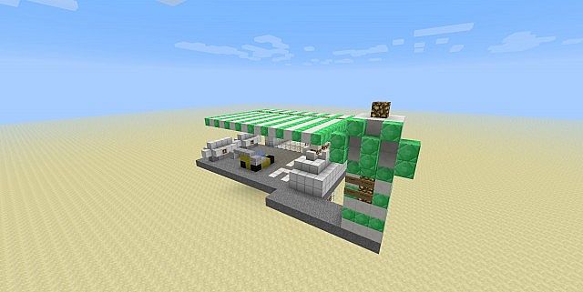WaterStation/FuelStation Minecraft Map