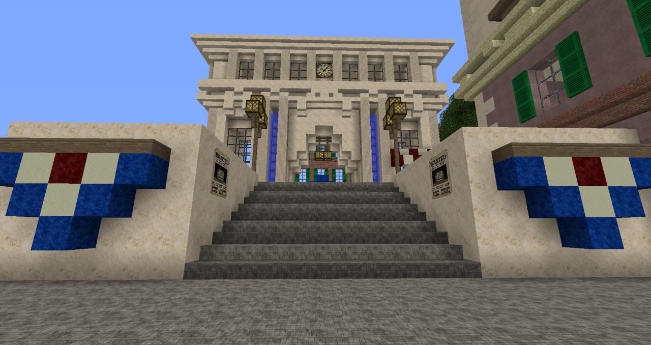 Flying City Minecraft Map