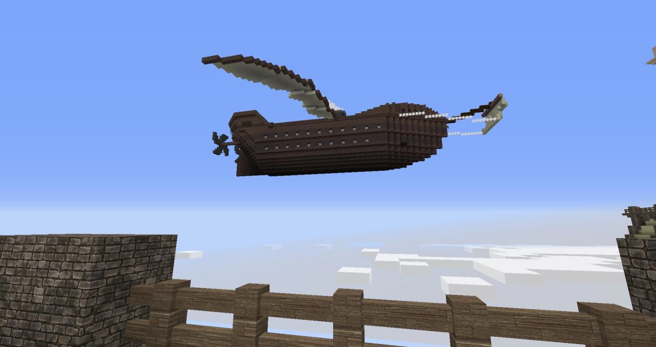 Flying City Minecraft Map