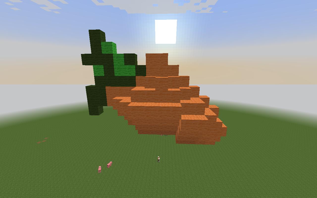 Carrot survival Minecraft Map