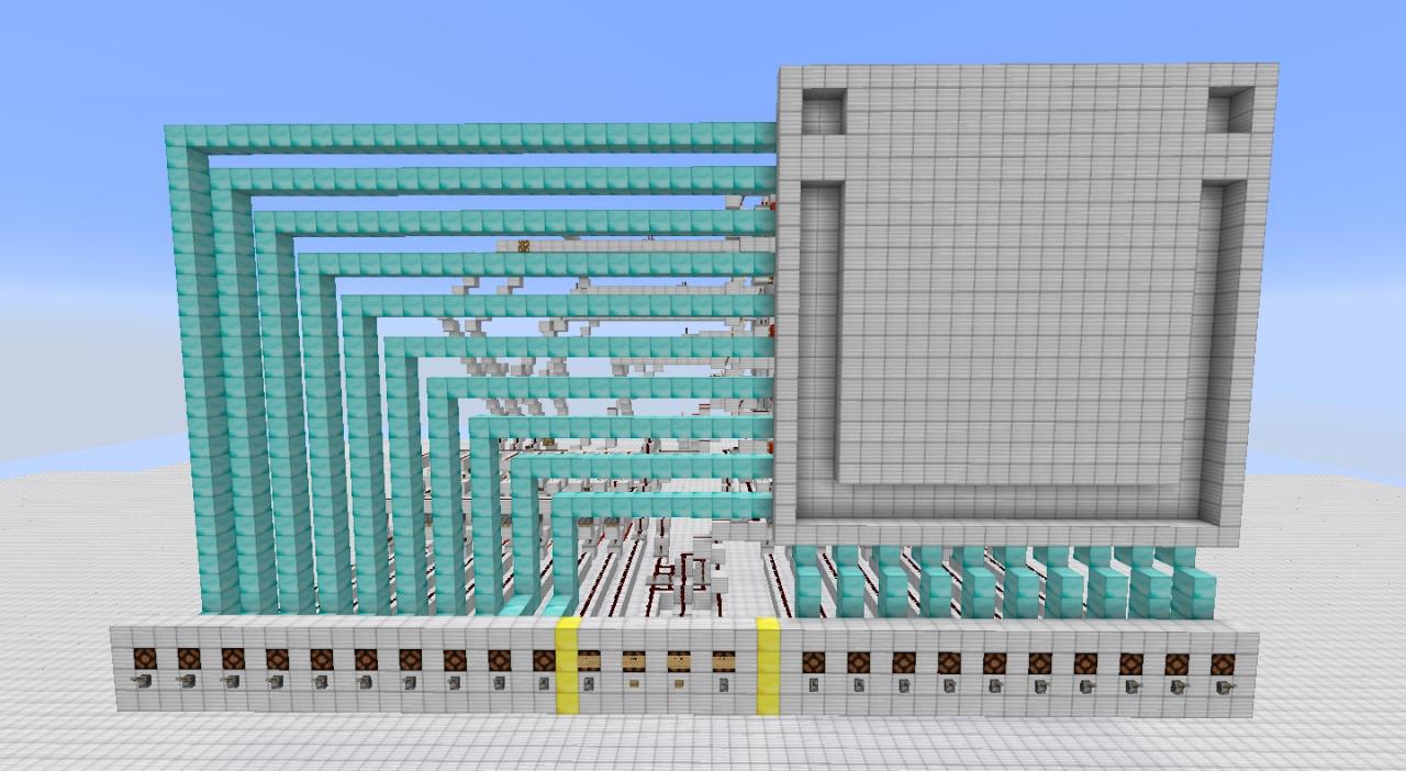 Redstone 10x10 Editable Pixel Screen Minecraft Project