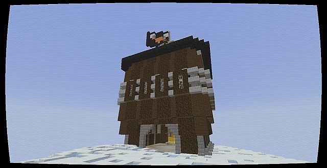 Penguin Base Minecraft Map