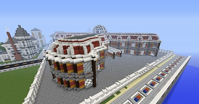 X Building Minecraft Map