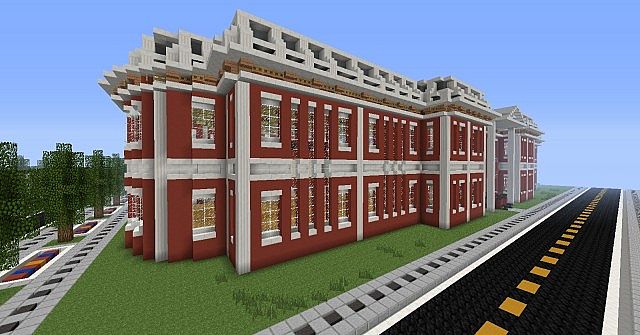 The Old Staff Building Minecraft Map