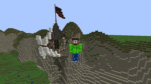 Epic Steampunk Wind Mill!!!! Minecraft Map