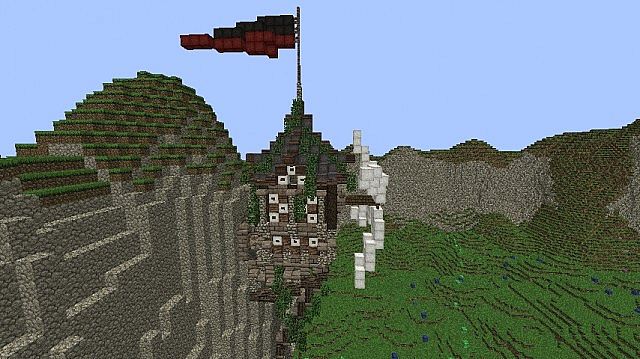 Epic Steampunk Wind Mill!!!! Minecraft Map
