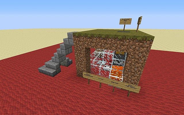 Trash can Minecraft Map