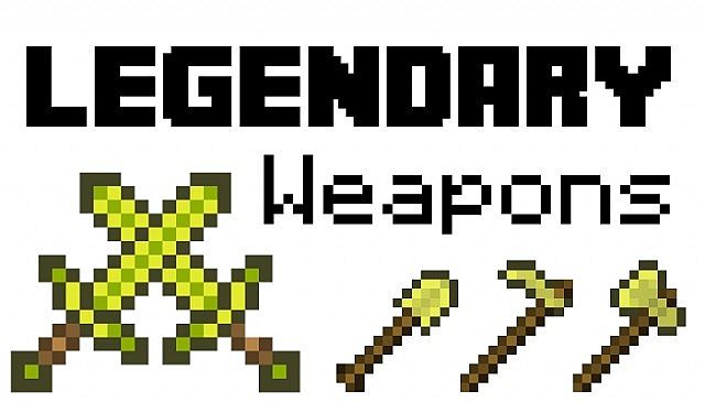 LegendaryWeapons + LegendaryArmor [Bukkit plugin] Minecraft Mod