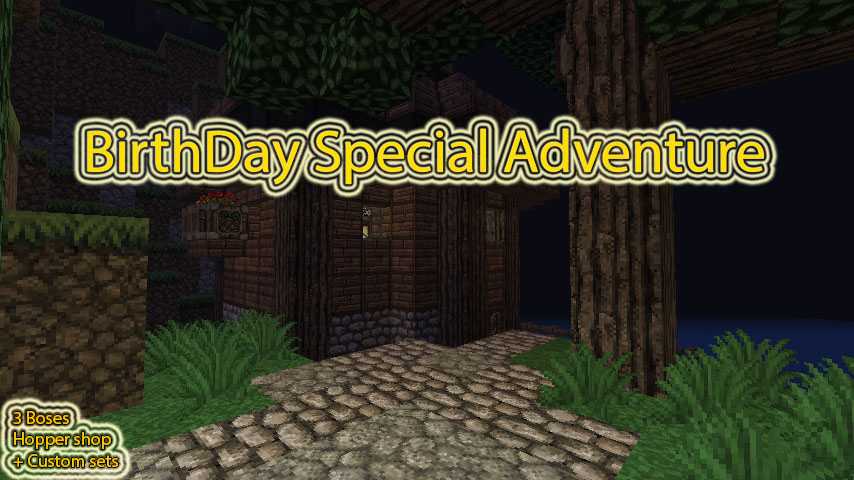BirthDay Special Adventure Minecraft Map