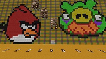 Angry Birds Map by RAR Minecraft Map