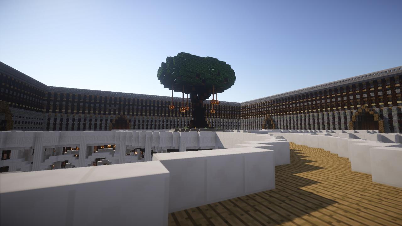 Medieval Server Hub Minecraft Map