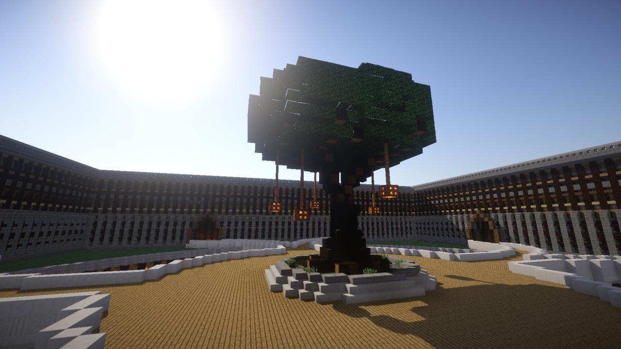 Medieval Server Hub Minecraft Map