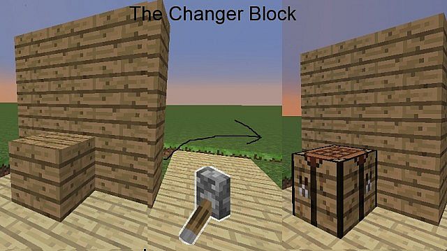 Changer block Minecraft Map