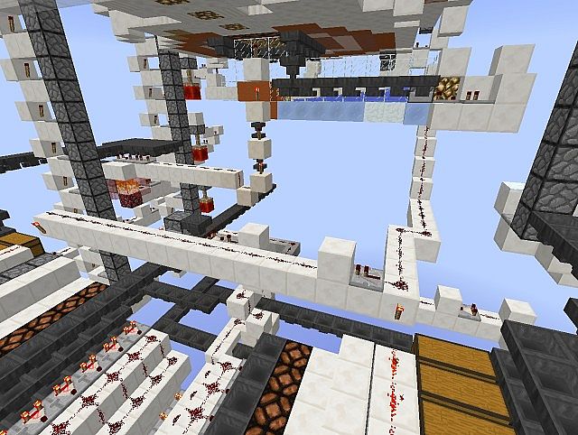 Advanced Storage System: Over-Engineered Minecraft Map