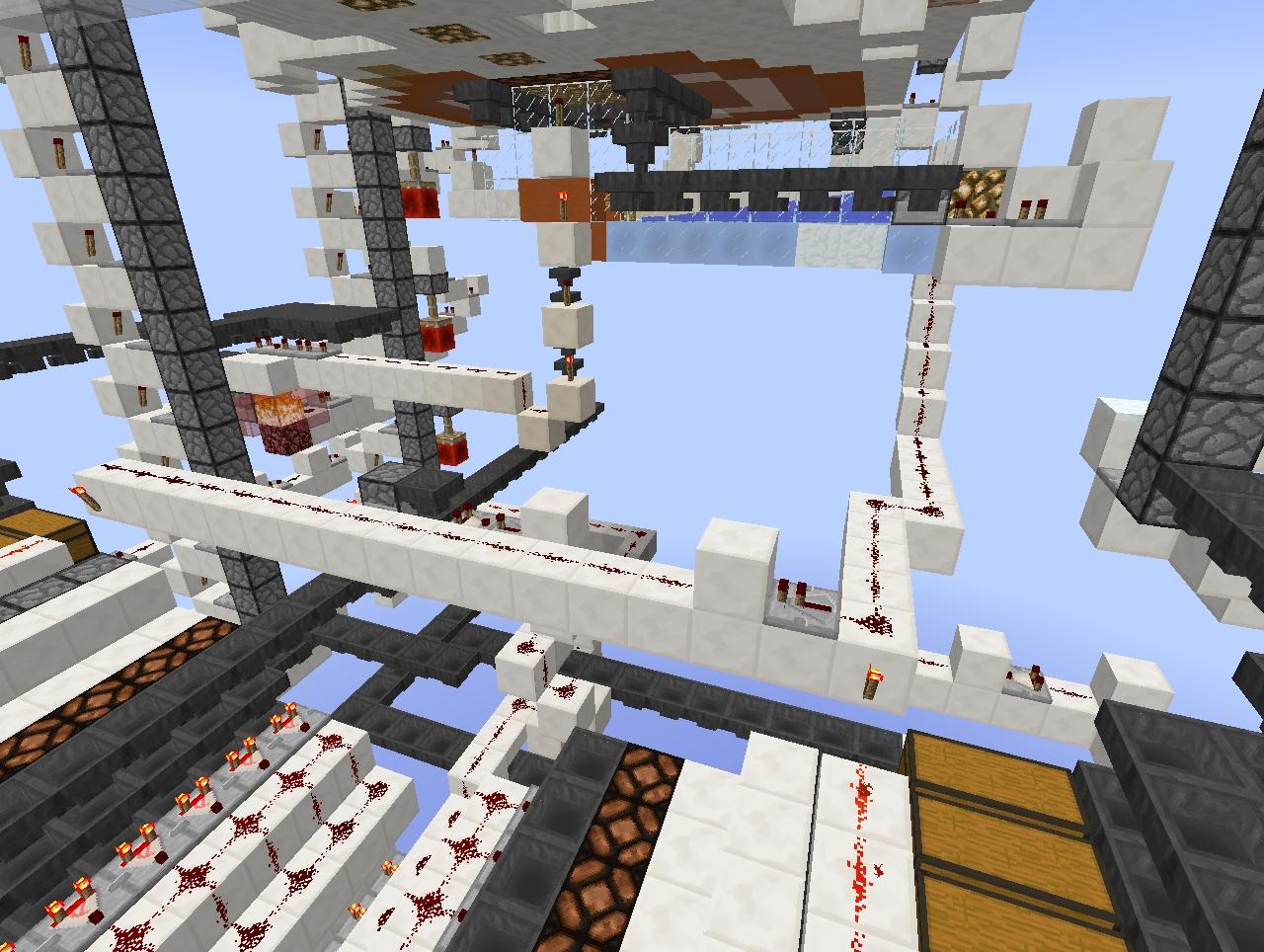 Advanced Storage System: Over-Engineered Minecraft Map