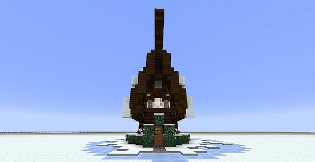 Snowy Cottage Minecraft Map