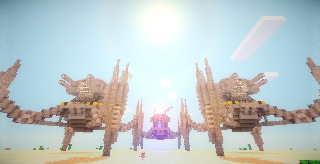 Iron beast Multi-Terrain Crawler C3-16 Minecraft Map