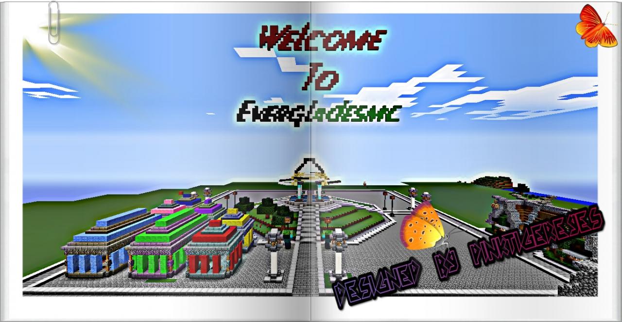 different spawn designs Minecraft Map