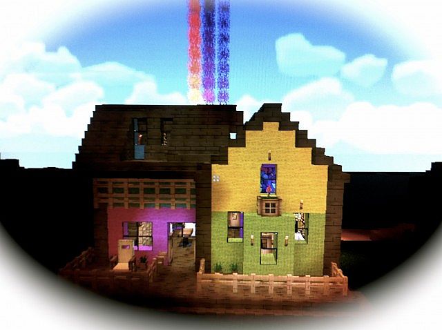 Up! Disney Pixar Carl & Ellie's Minecraft Map