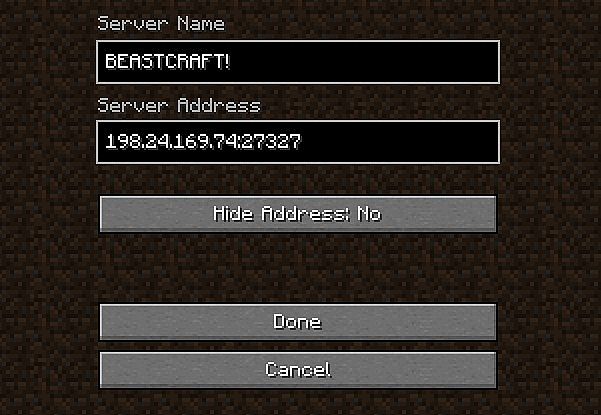 BEASTCRAFT! Minecraft Server