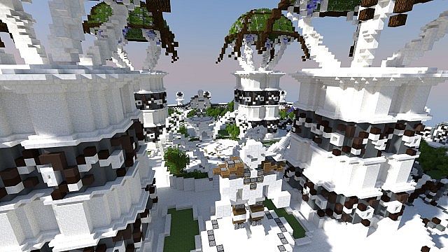 Panteria - Floating Hub Spawn Minecraft Map