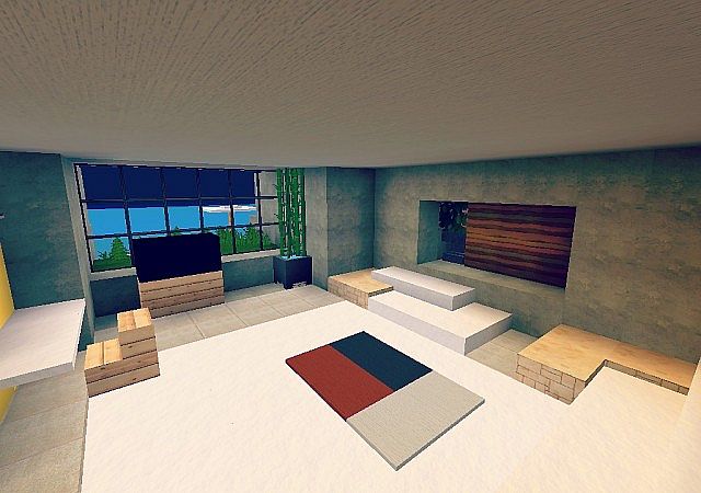 Autumn Falling - Modern Home Minecraft Map