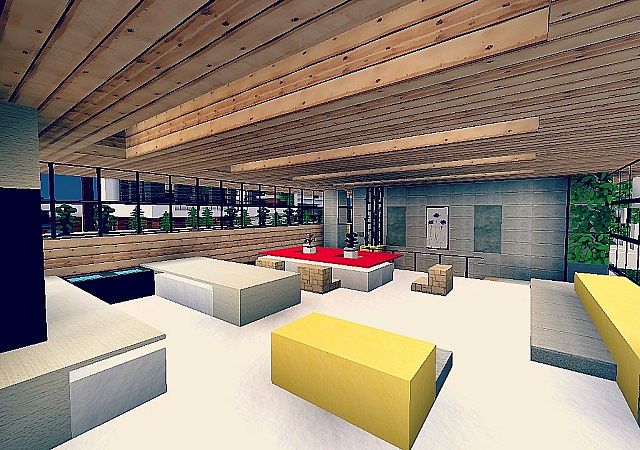 Autumn Falling - Modern Home Minecraft Map