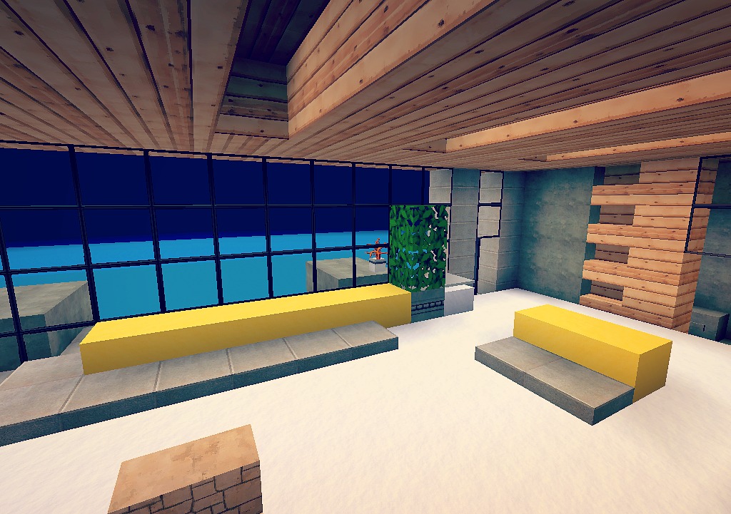 Autumn Falling - Modern Home Minecraft Map