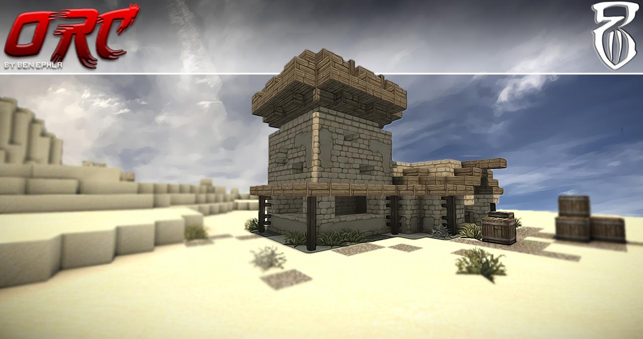 Orc Hut (Da Shop) Minecraft Map