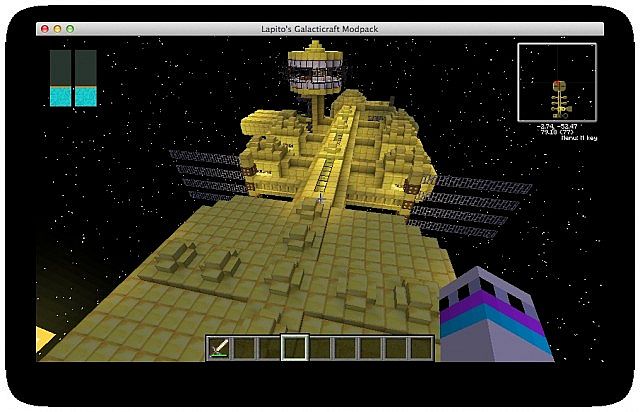 SASS (Sky Army Space Station) Minecraft Map