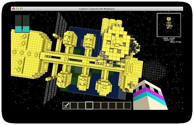 SASS (Sky Army Space Station) Minecraft Map