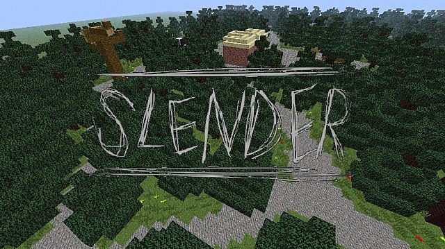 Slender Maps Minecraft Map