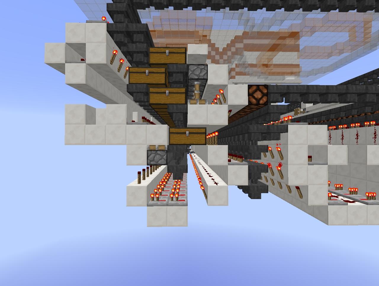 Advanced Storage System: Over-Engineered Minecraft Map