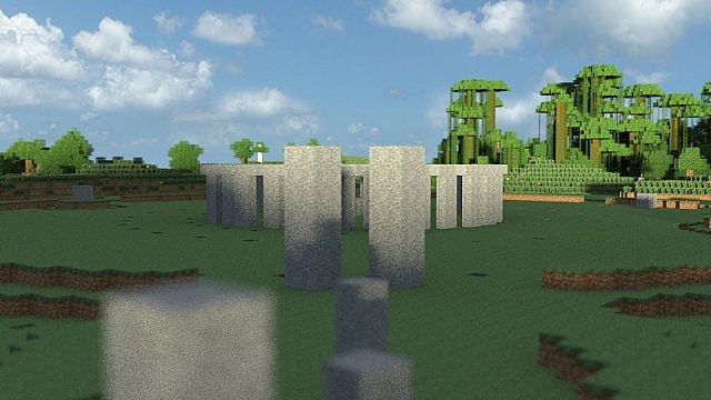 The Stone Titans: Stonehenge Minecraft Map