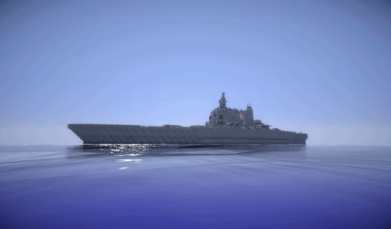 AU [tokachi] class strike heavy cruiser Minecraft Map