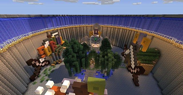 Spawn Collection [EMERALDSEEKER][SIMPLE] Minecraft Map