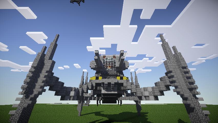 Iron beast Multi-Terrain Crawler C3-16 Minecraft Map