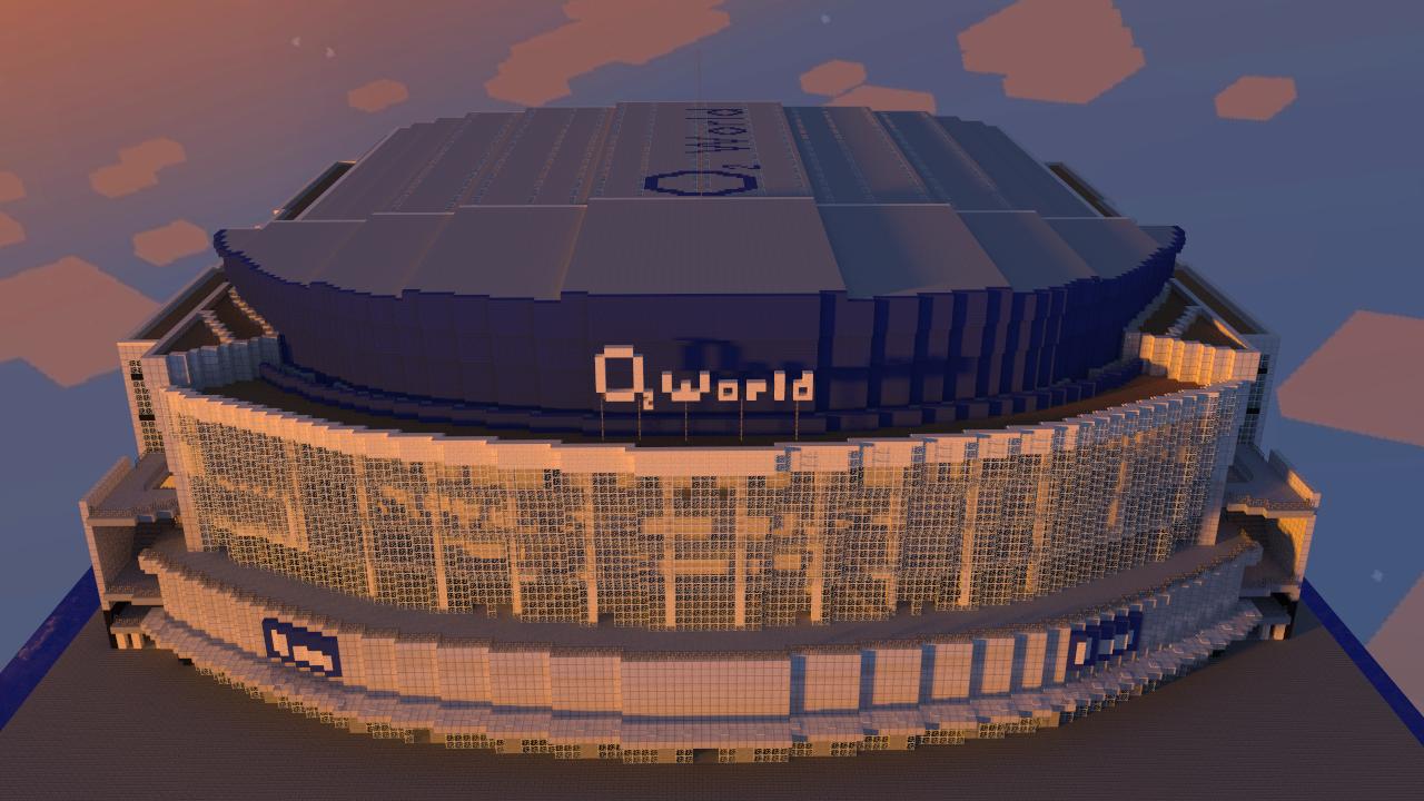 O2 World Berlin Minecraft Map