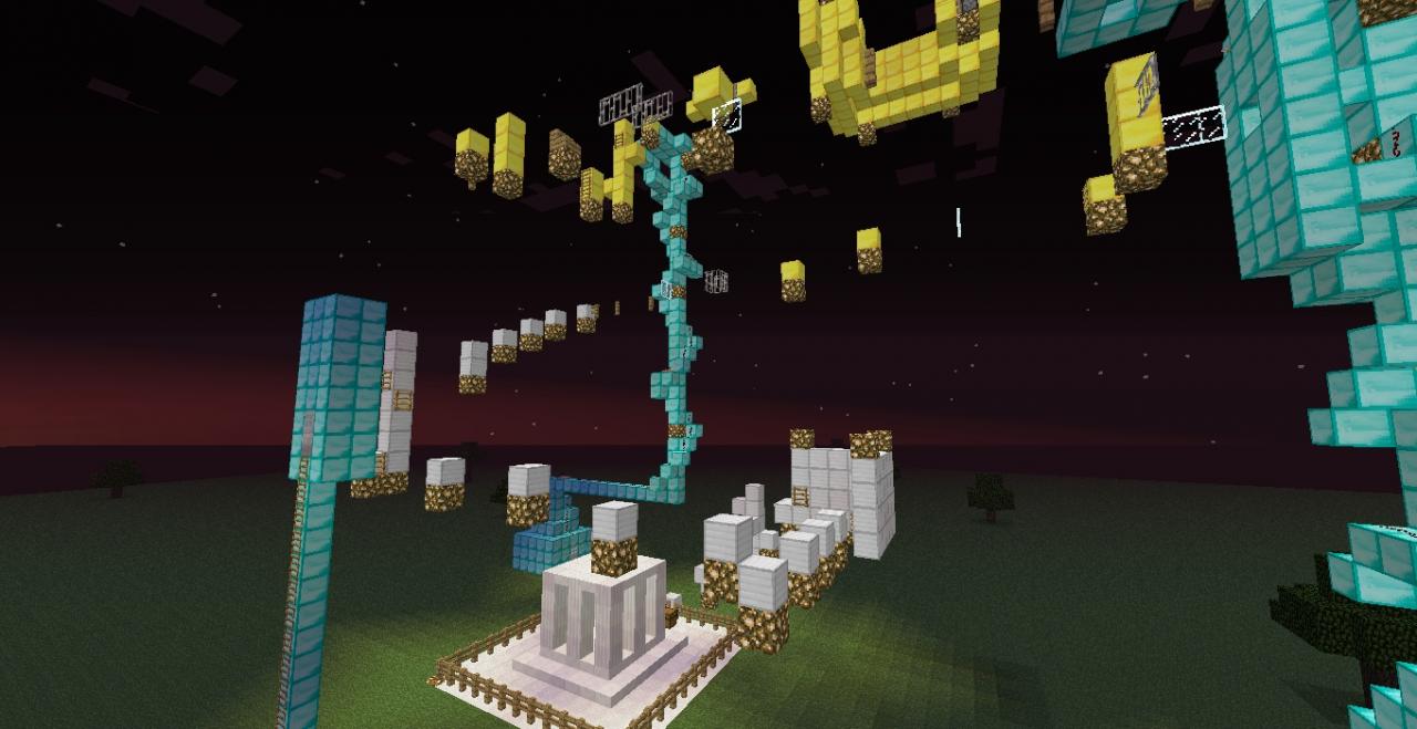 Easy Parkour Minecraft Map