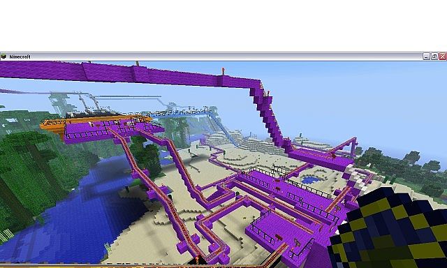Cool Train Station Minecraft Map