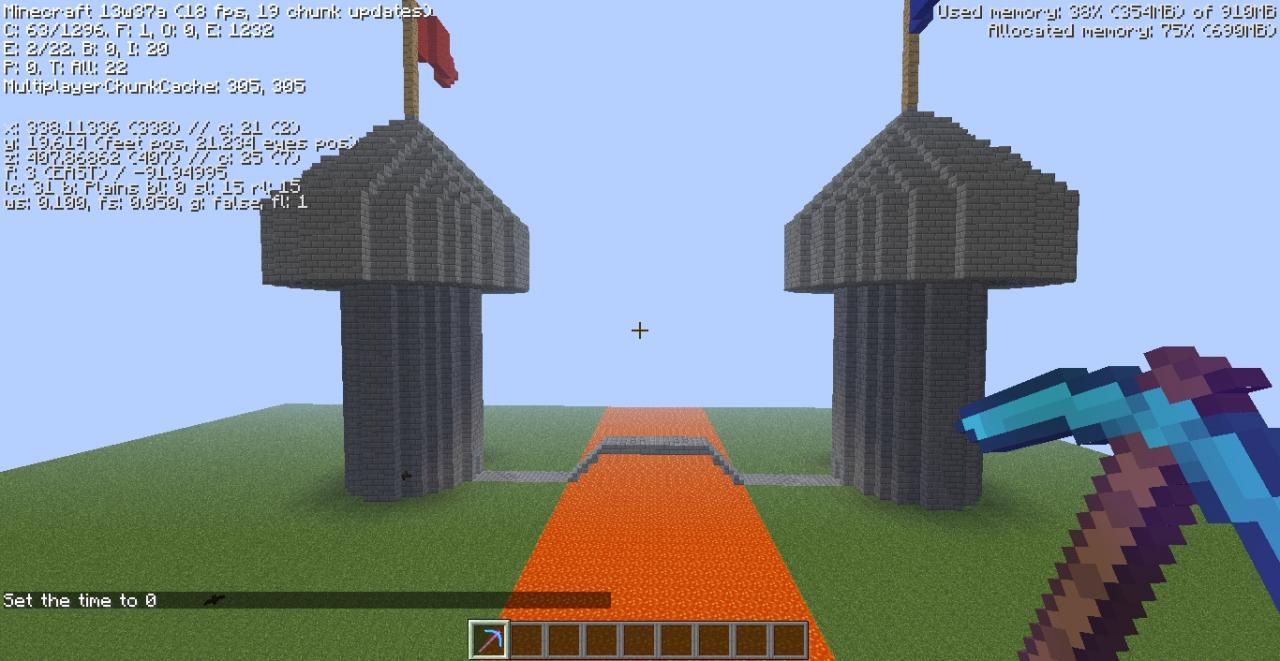 Tower Defense Mingame! Minecraft Map