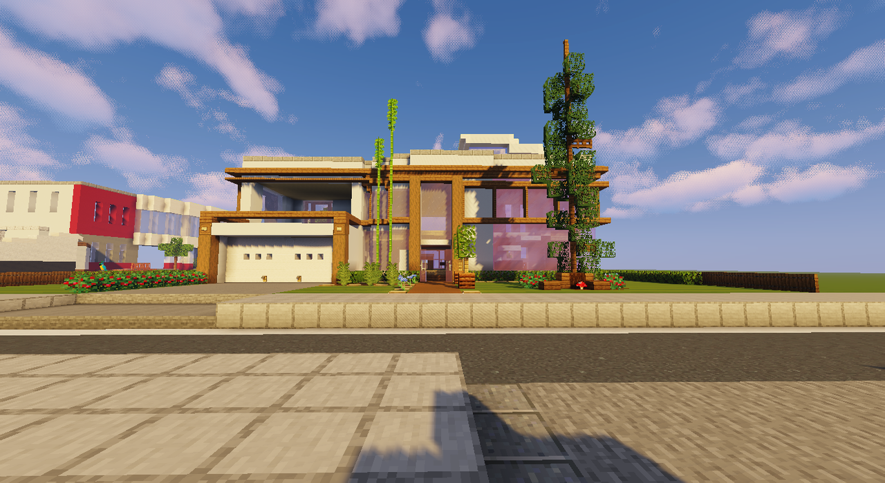 Living in a modern life Minecraft Map