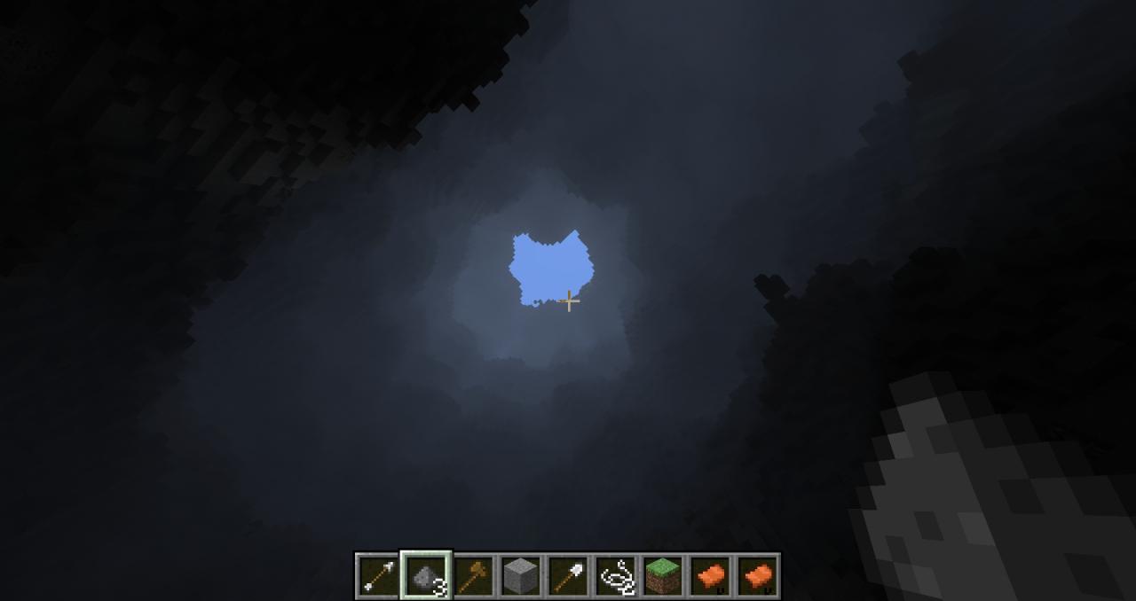 our last cave city in Gooncraft Minecraft Map