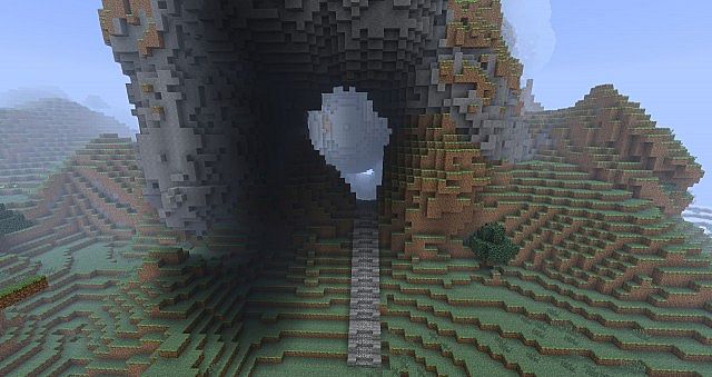 our last cave city in Gooncraft Minecraft Map