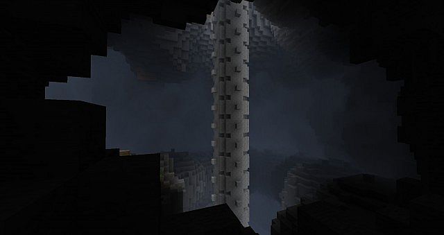 our last cave city in Gooncraft Minecraft Map