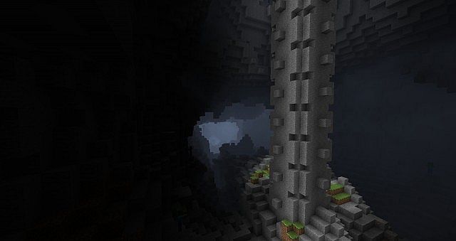 our last cave city in Gooncraft Minecraft Map