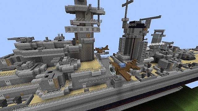 Alaska class cruiser Minecraft Map