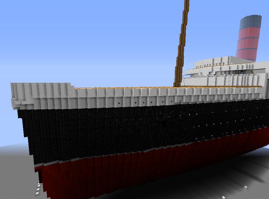 RMS LUSITANIA INSIDE C-DECK Minecraft Map