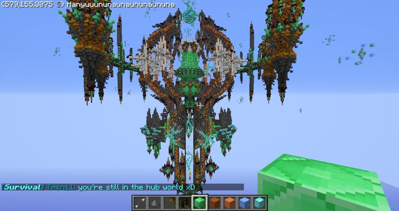 What becomes of every 9/10 builds: (I call it scraps) Minecraft Map